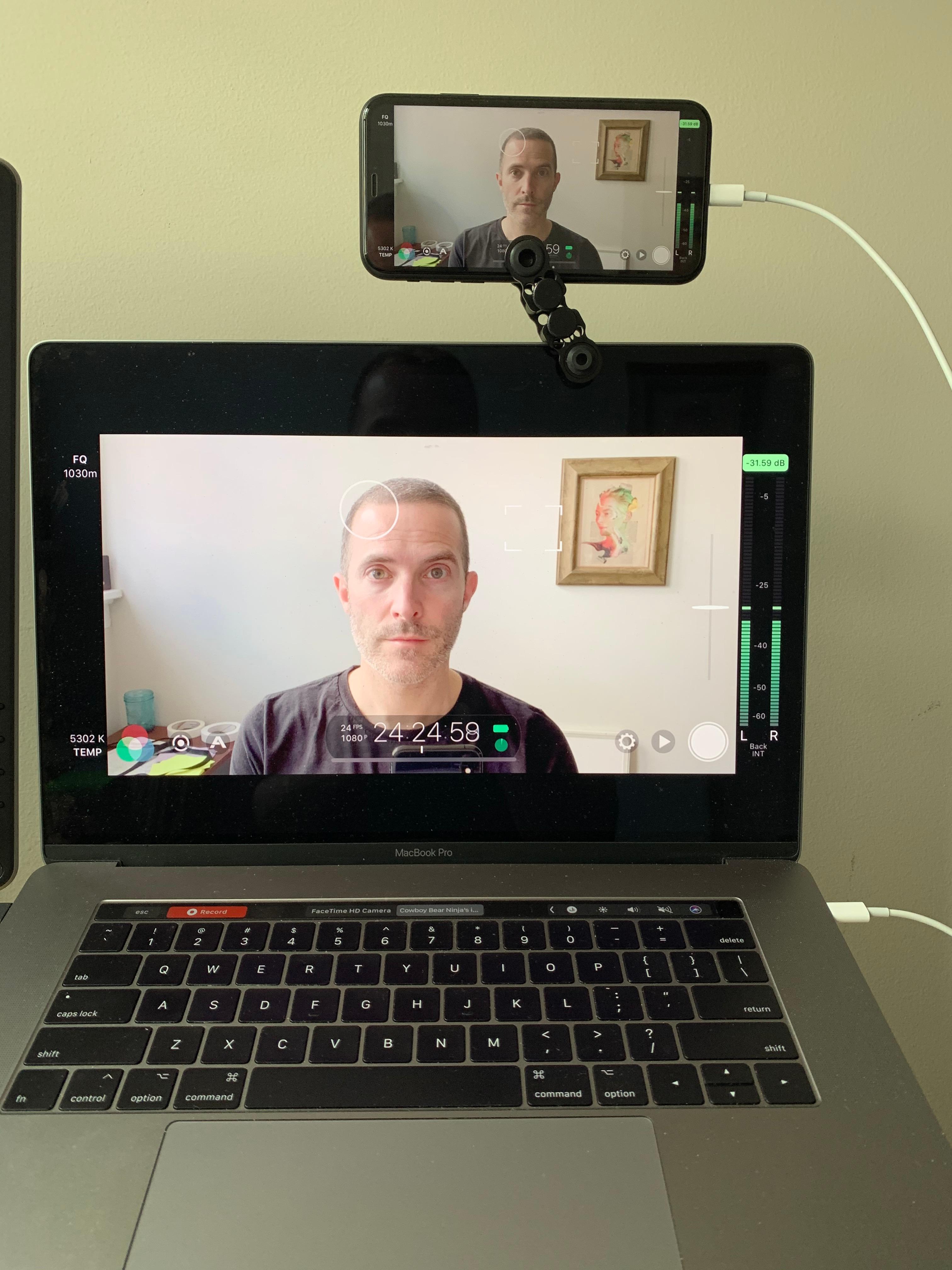 Tools for shooting remotely with an iPhone 11